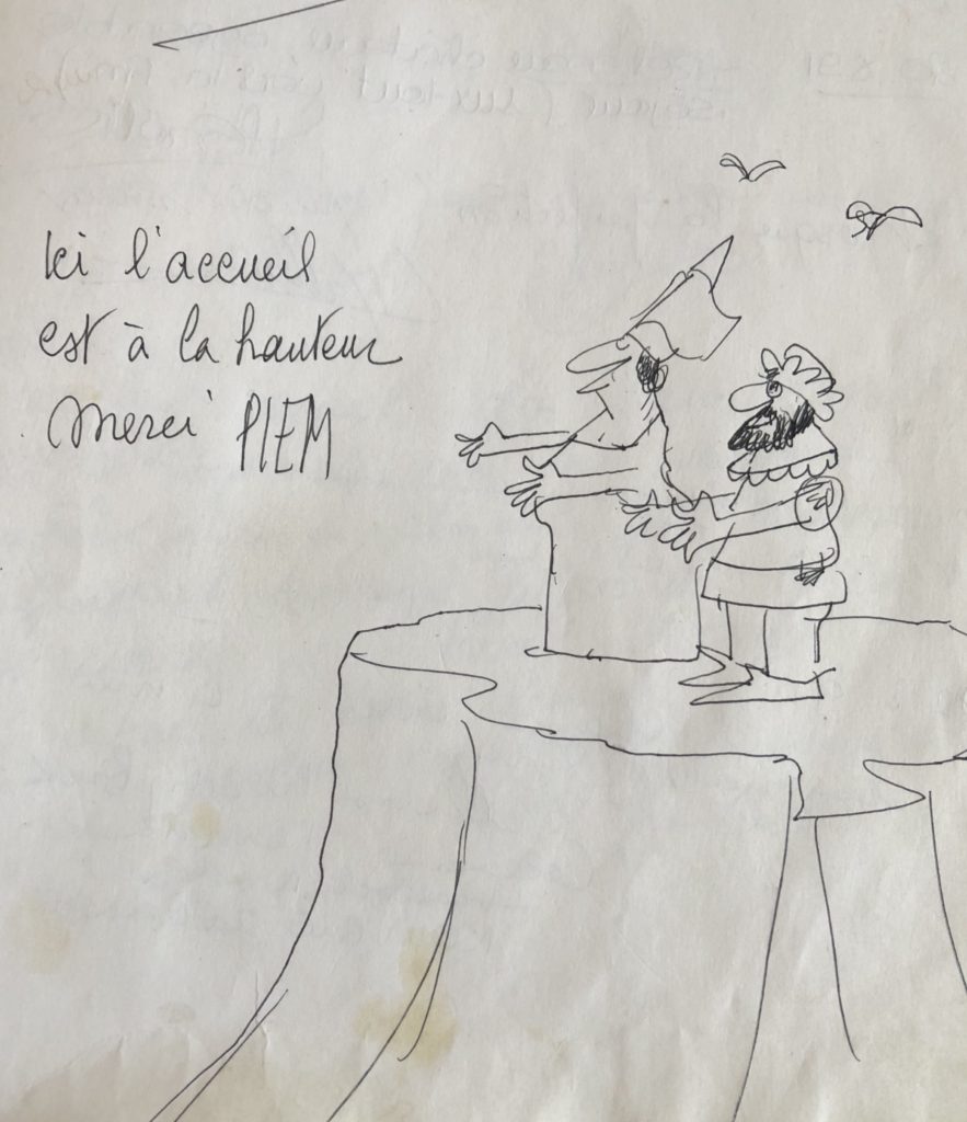 PIEM - Dessinateur - Château de Passières